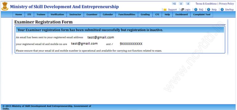 NCVT ITI Examiner Registration Form 2024 - ncvt iti