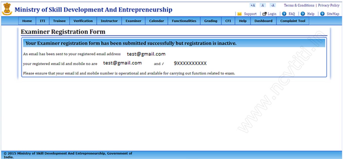 NCVT ITI Examiner Registration Form 2025 - NCVT ITI